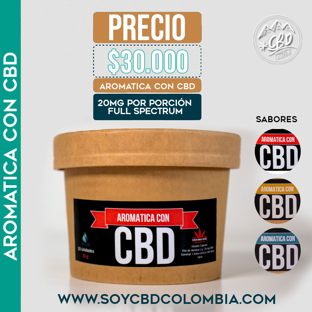 Soy CBD Colombia - AROMATICAS CON CBD 20MG